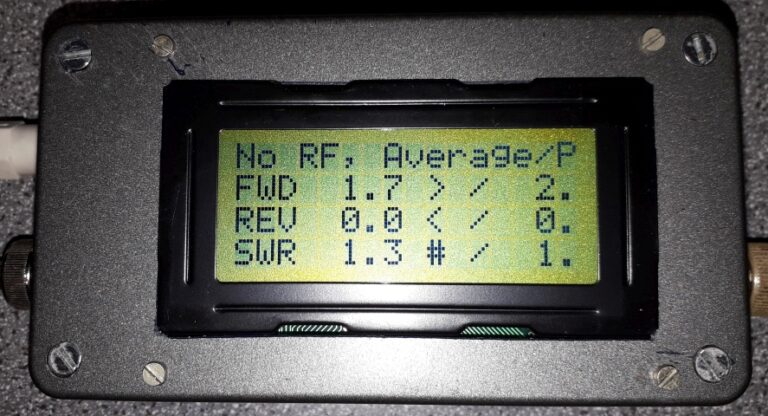 DIGITAL SWR METER – QRP – John Küpper – OZ6YK